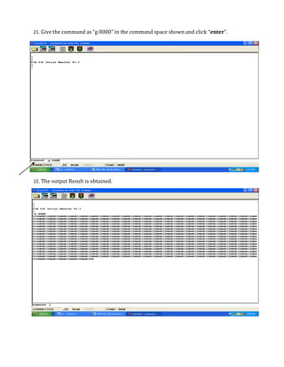 8051 mc lab experiments screenshot manual | PDF