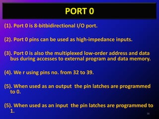 8051 Microcontroller PPT's By Er. Swapnil Kaware | PPTX