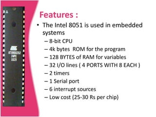 8051 microcontroller | PPT