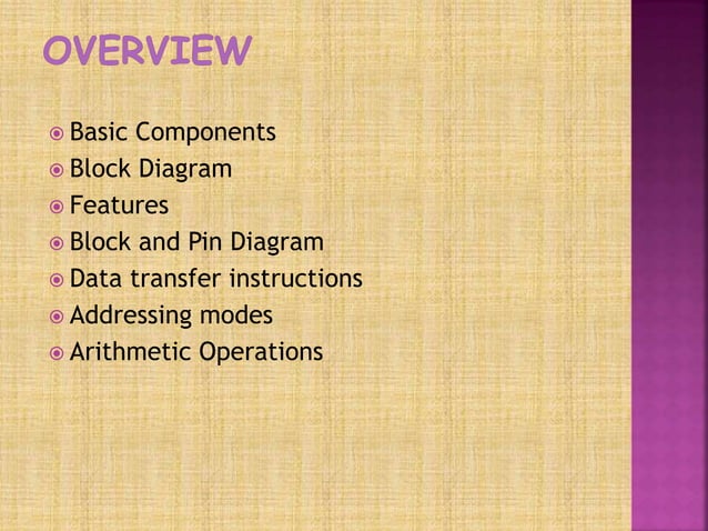 8051 microcontroller | PPTX | Data Storage and Warehousing | Computing
