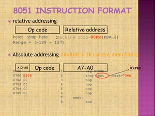 8051 microcontroller | PPTX