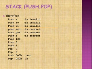 8051 microcontroller | PPTX