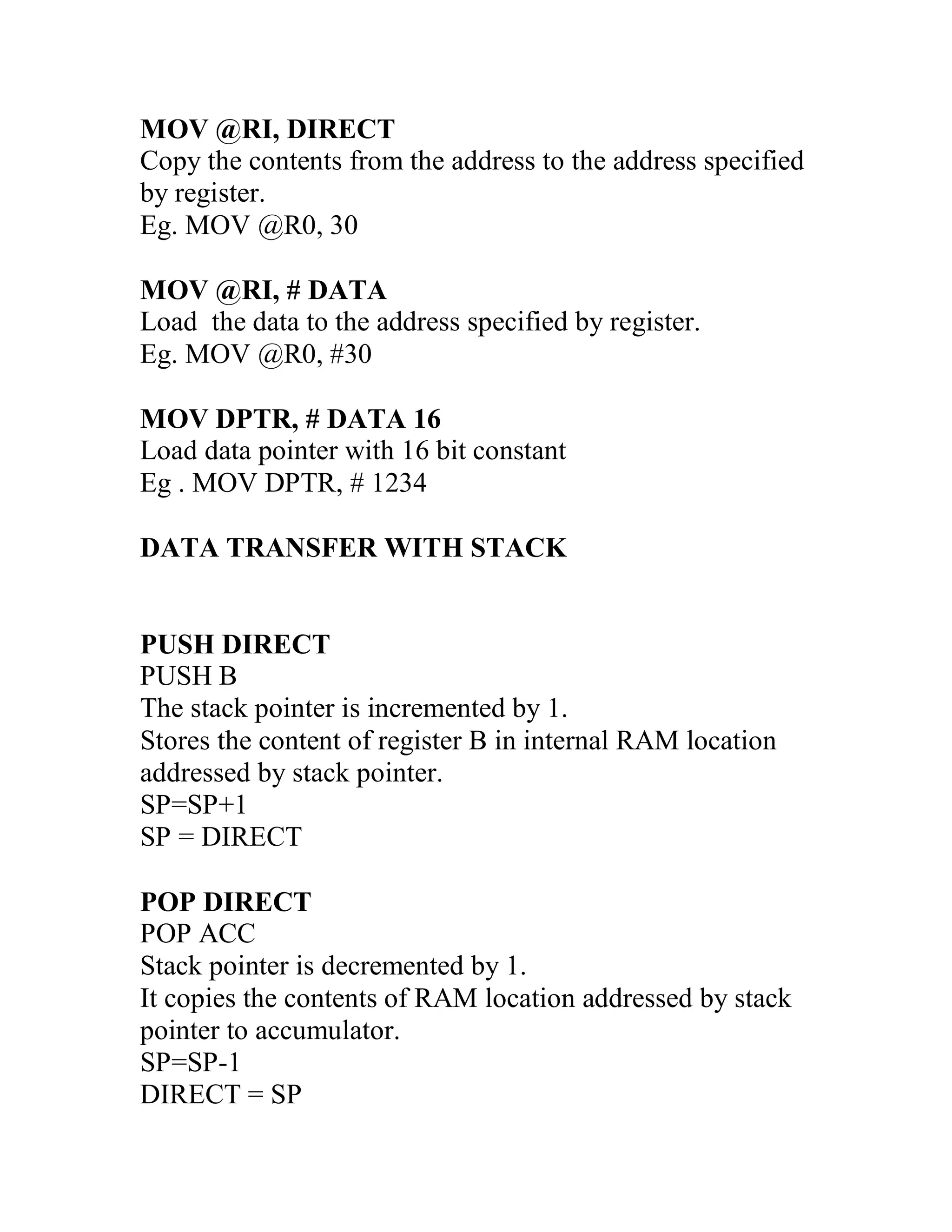 8051 microcontroller | PDF