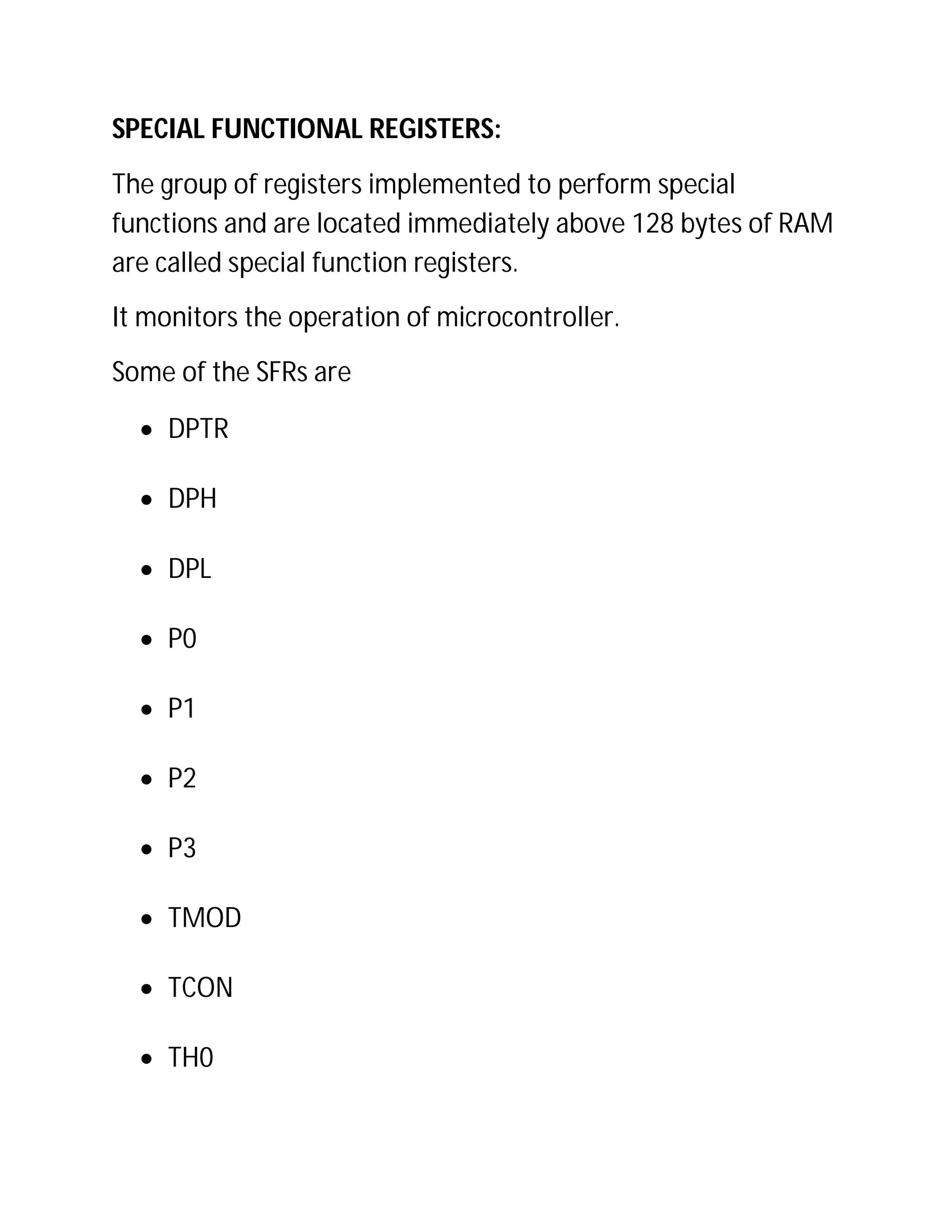 8051 microcontroller | PDF