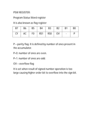 8051 microcontroller | PDF