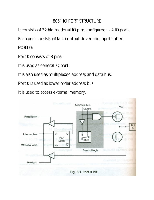 8051 microcontroller | PDF