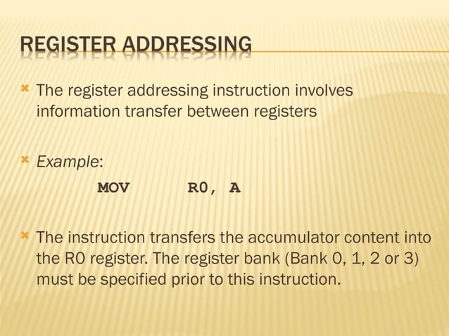 8051 Microcontroller architecture and operation | PPT