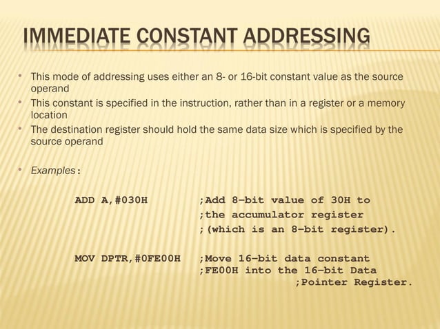 8051 Microcontroller architecture and operation | PPT