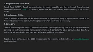 8051 Microcontroller Embedded system design | PDF