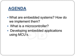 8051 microcontroller and embedded system | PPSX