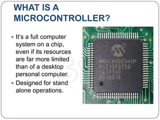 8051 microcontroller and embedded system | PPSX