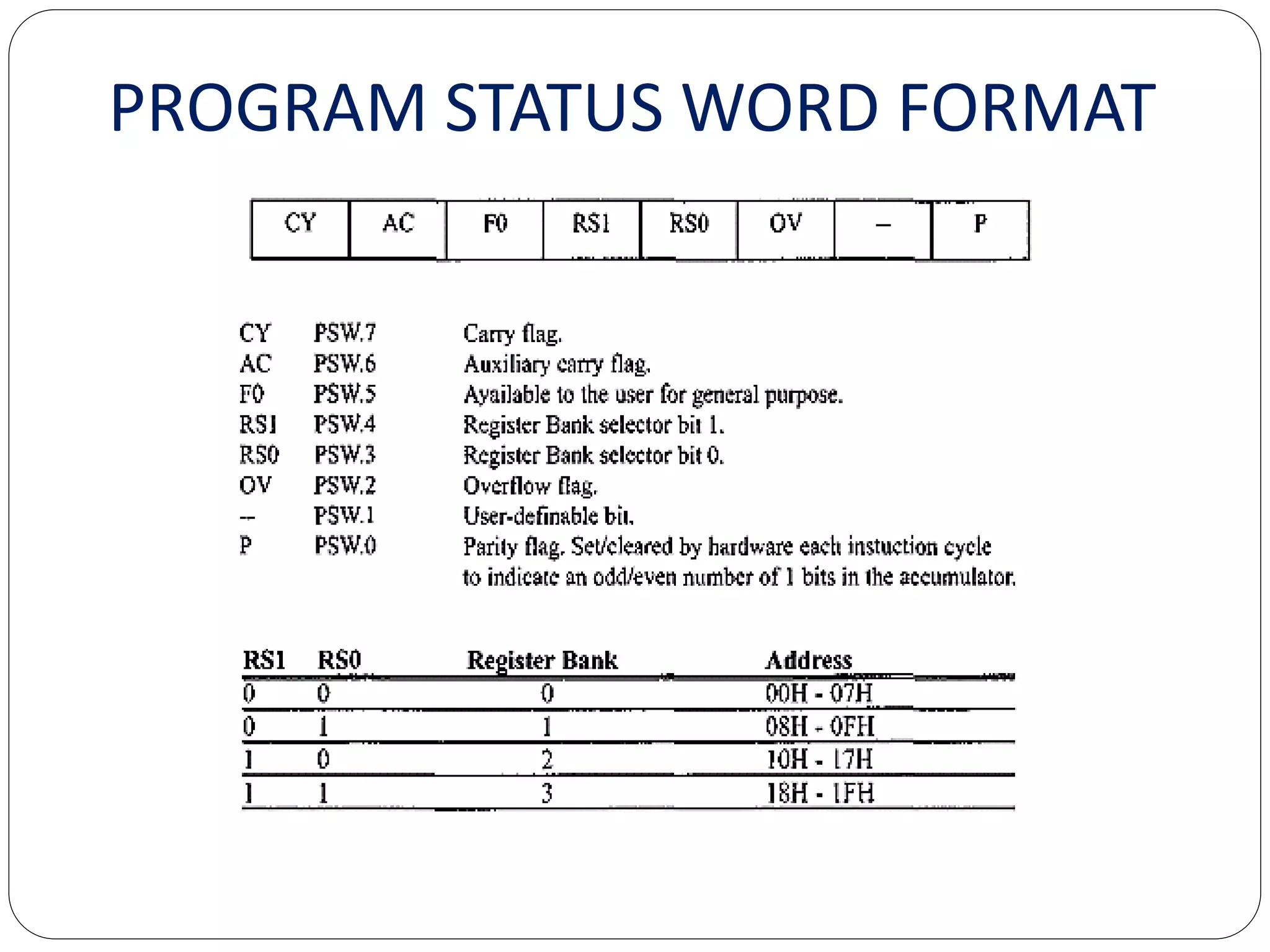 8051 MICROCONTROLLER ECE.pptx | Computing | Technology & Computing