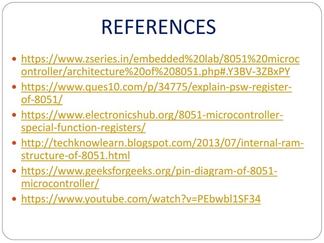 8051 MICROCONTROLLER ECE.pptx