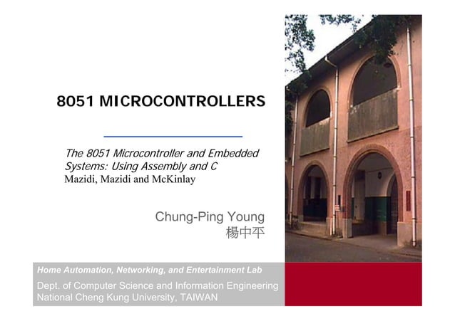 8051 microcontrollers | PPT