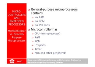 8051 microcontrollers | PDF
