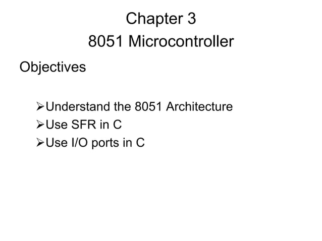 8051 microcontrollers ch3 | PDF | Operating Systems | Computer Software and Applications