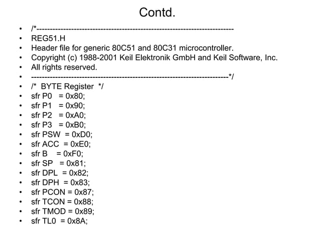 8051 microcontrollers ch3 | PDF | Operating Systems | Computer Software and Applications