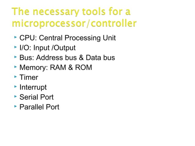 8051 microcontroller training (2) (sahil gupta 9068557926) | PPT
