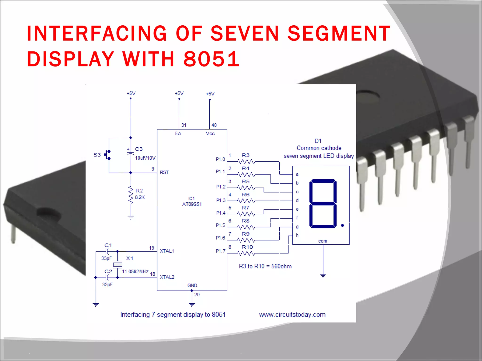 8051 microcontroller training (sahil gupta 9068557926) | PPT