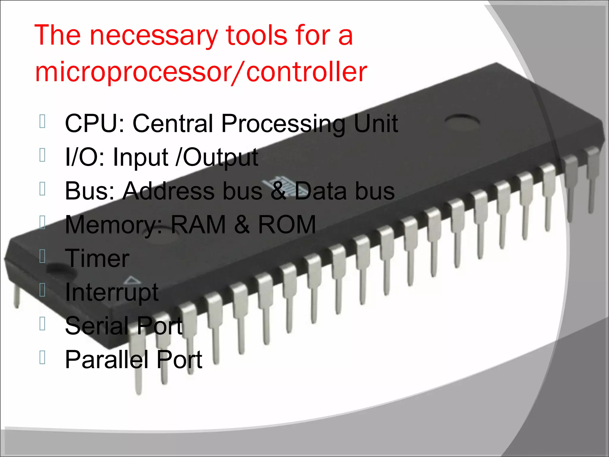 8051 microcontroller training (sahil gupta 9068557926) | PPT