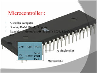 8051 microcontroller training (sahil gupta 9068557926) | PPT