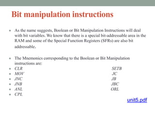 8051 microcontroller | PPT