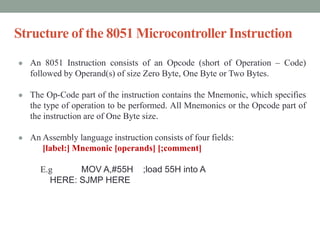 8051 microcontroller | PPT