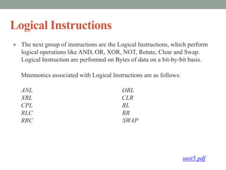 8051 microcontroller | PPT