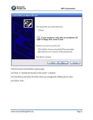 8051 Programmer-USB | PDF