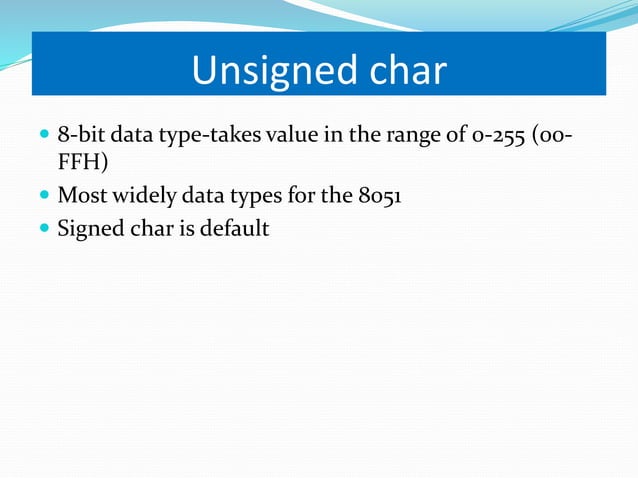 8051 programming in c | PPTX