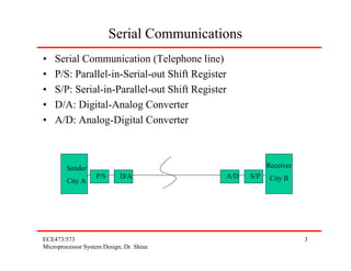 8051 serial communication | PDF