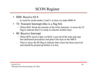 8051 serial communication | PPT