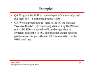 8051 serial communication | PPT