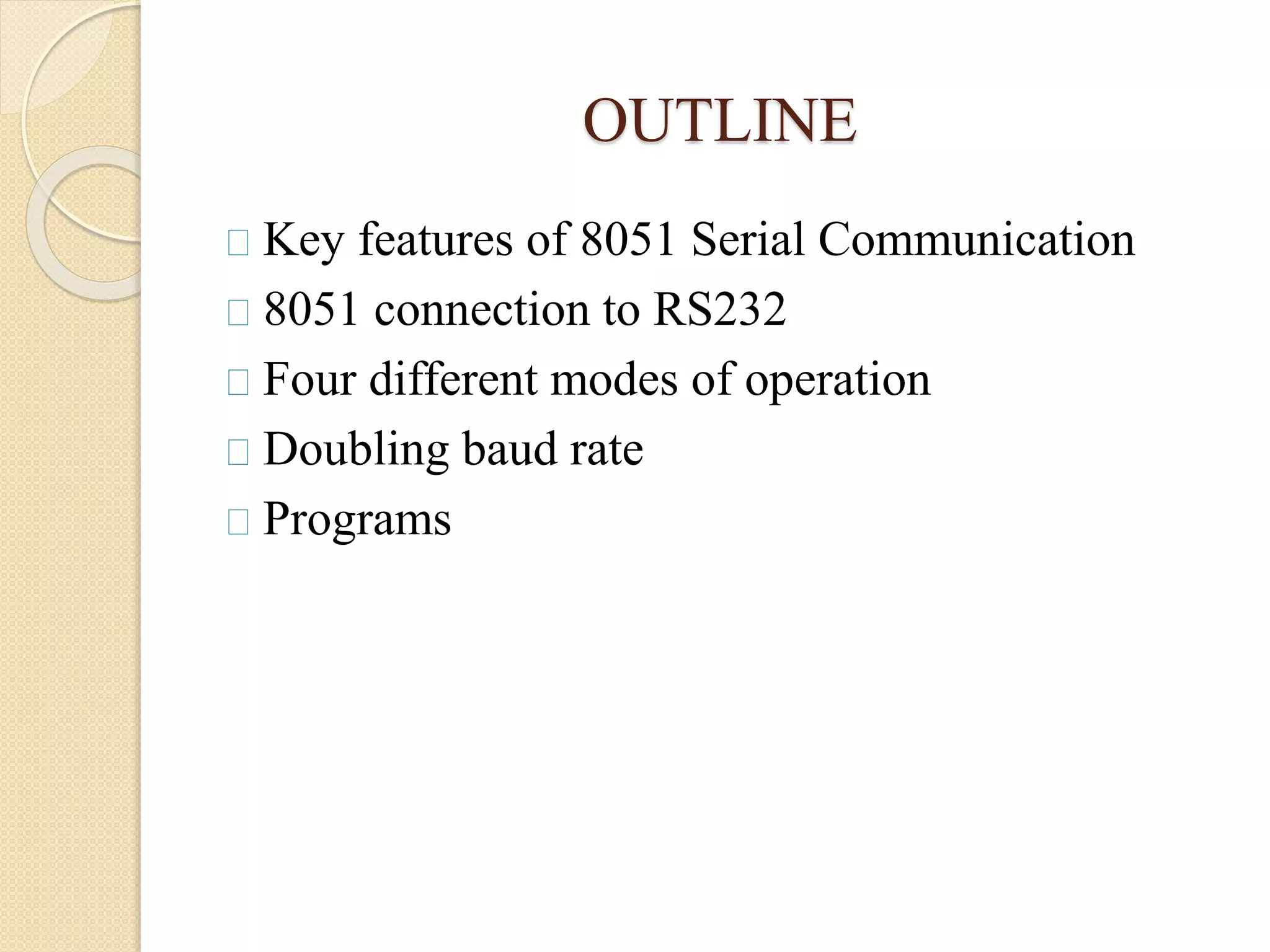8051 Serial Communication1 Pptx