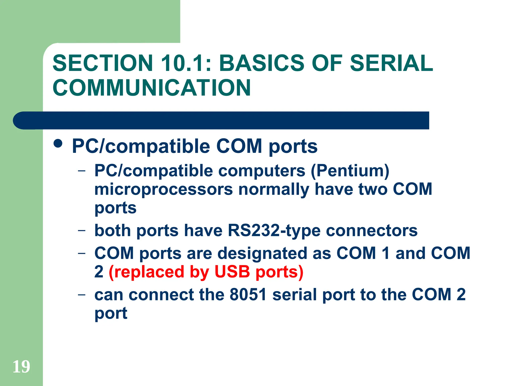 8051 SERIAL PORT PROGRAMMING IN aSSEMBLY.ppt