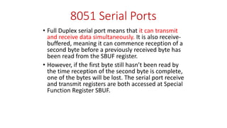 8051 SERIAL PORTS.pptx