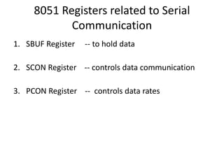 8051 serialp port | PPTX