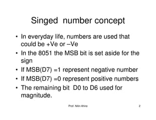8051 singed number concept [compatibility mode] | PPT