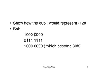 8051 singed number concept [compatibility mode] | PPT