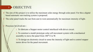 Solar Tracker | PPTX