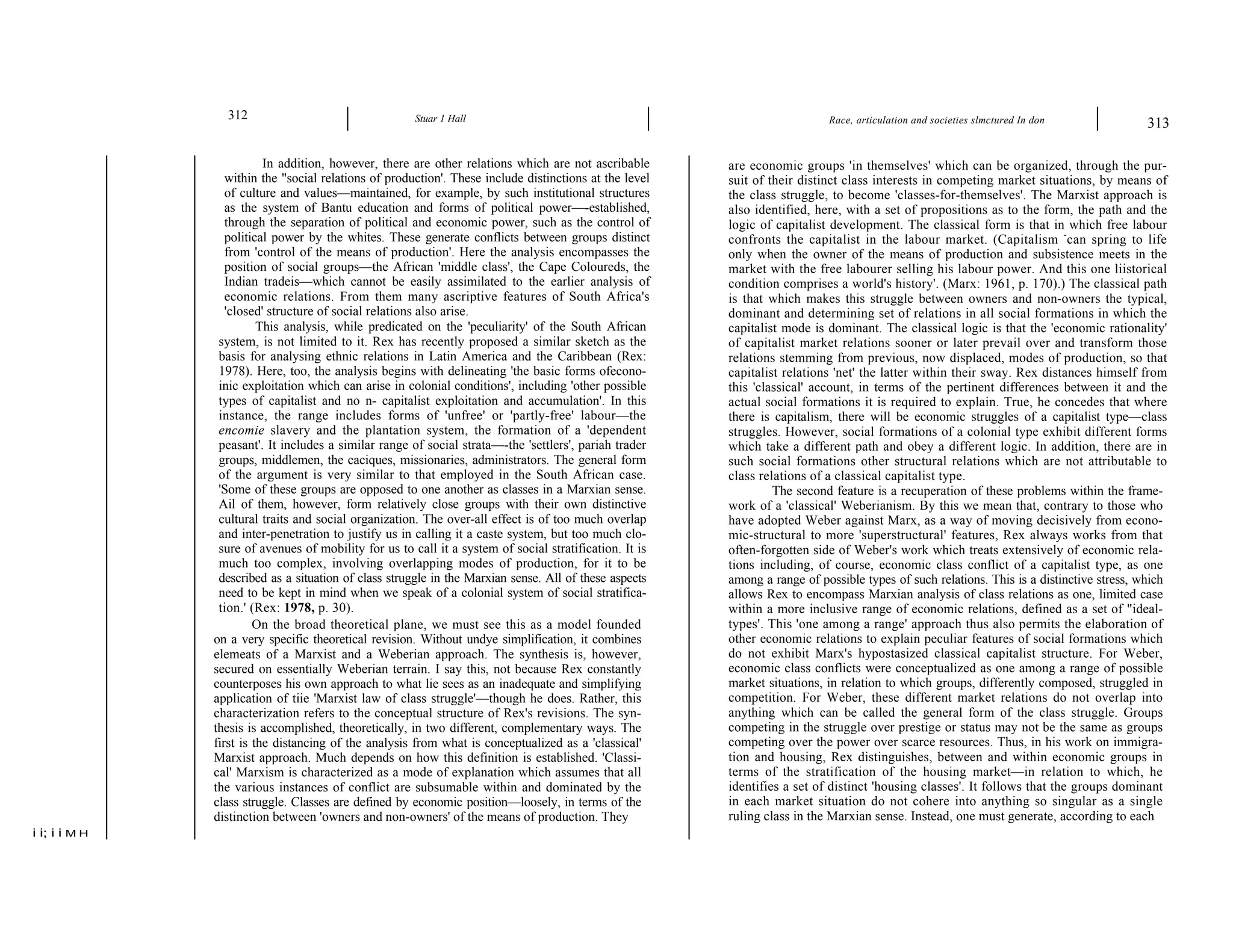 Race, articulation and societies structured in dominance | PDF