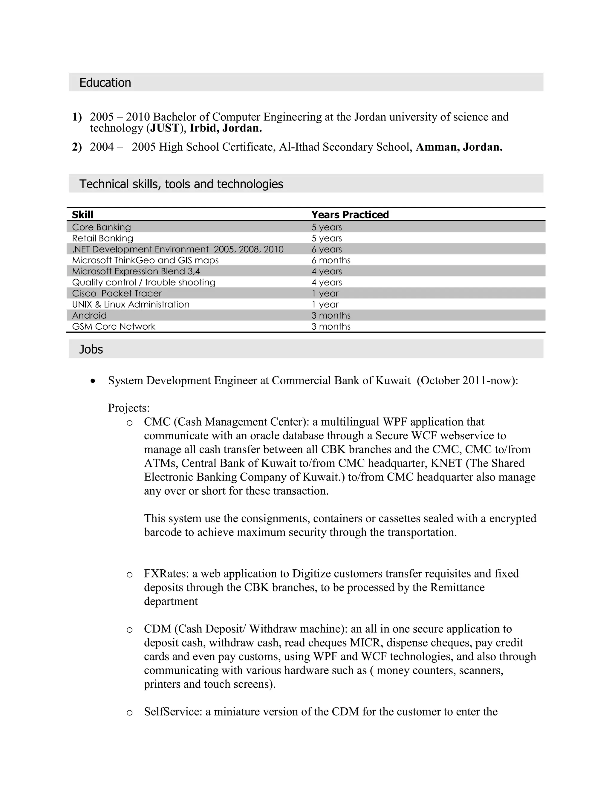 Rami Yasser C.V | PDF