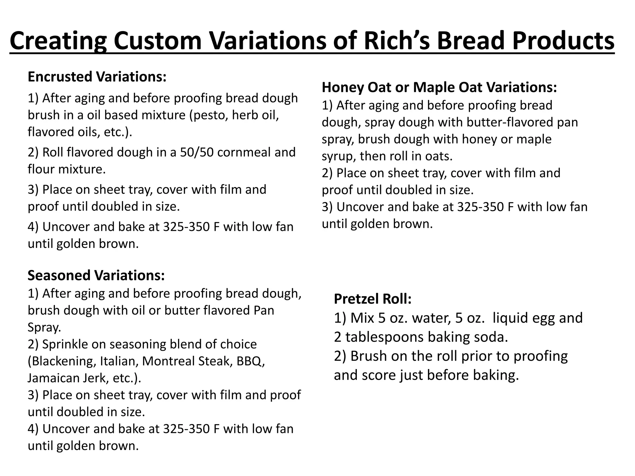 Rich’s Bread Dough Demo-FINAL | PPTX