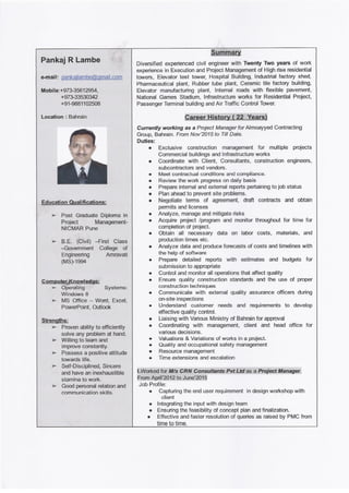 scan cv | PDF