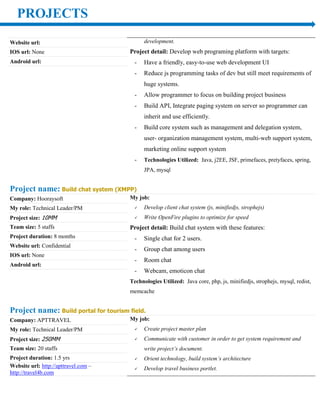 PeterHoangNguyen | PDF | Web Development | Internet