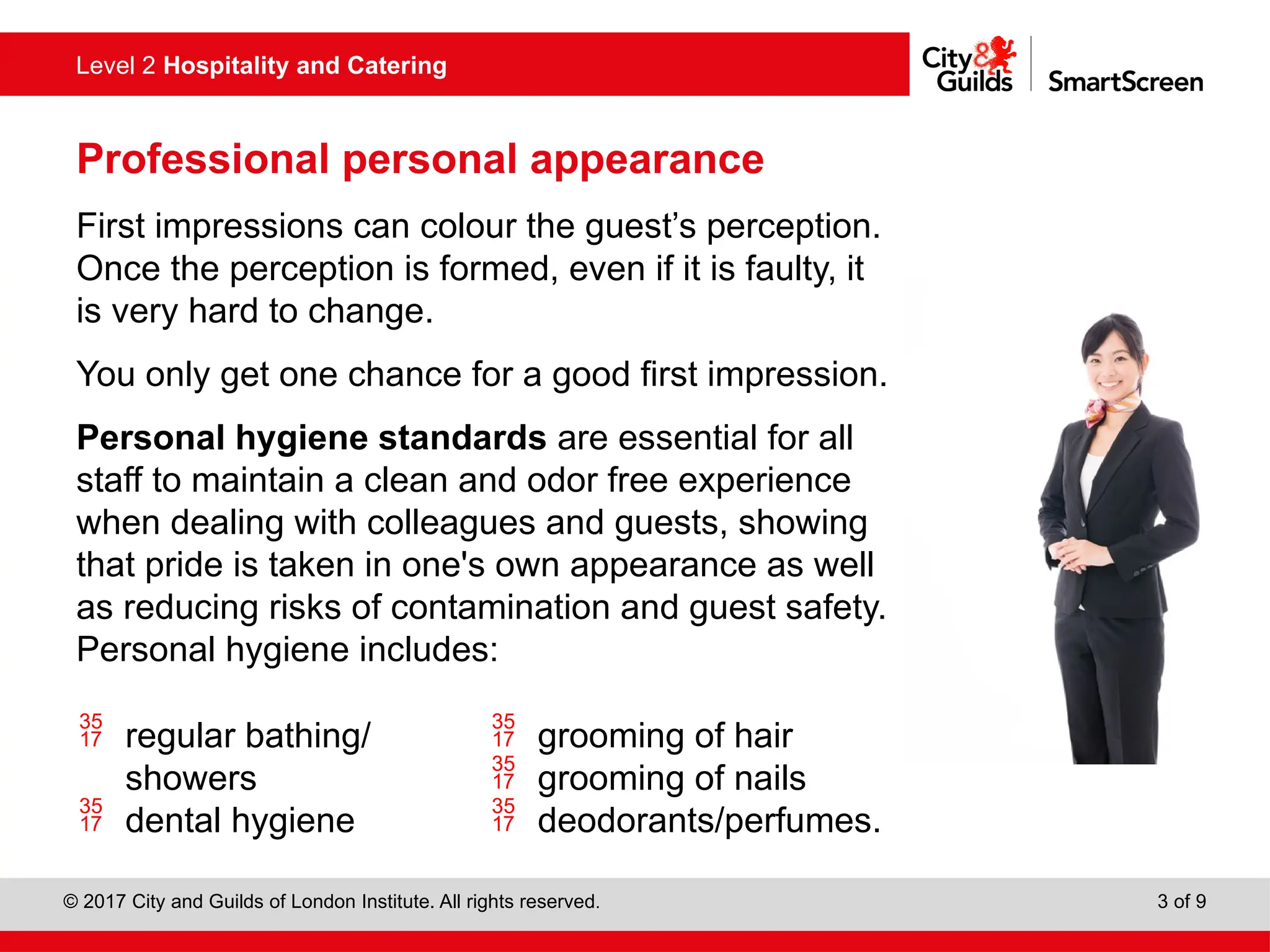 Grooming standards for male and female in hotel | PPTX