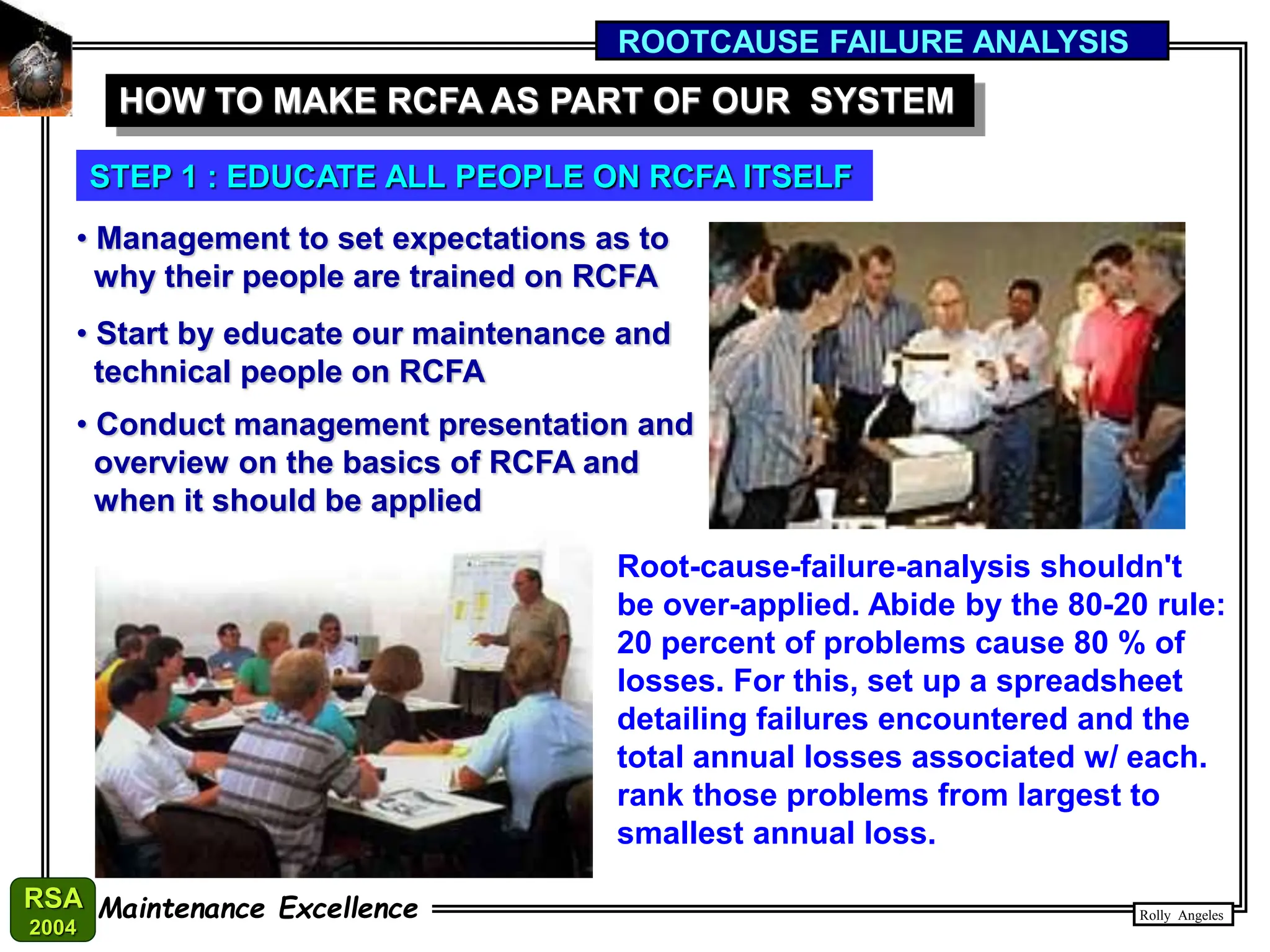 Root cause failure analysis 806553111111 | PPT