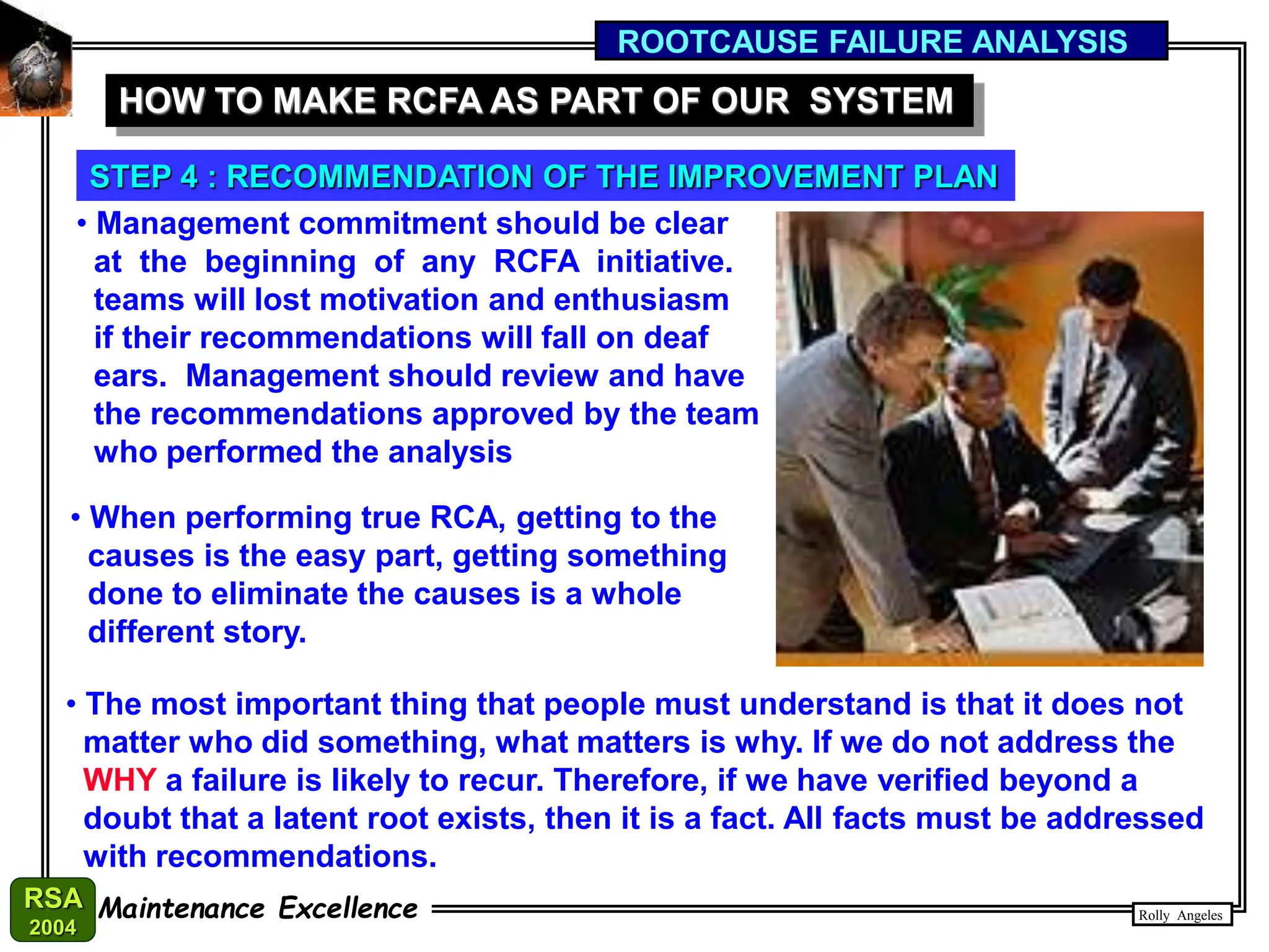 Root cause failure analysis 806553111111 | PPT