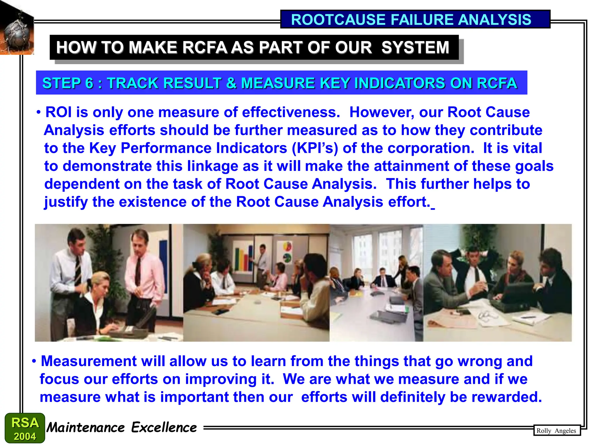 Root cause failure analysis 806553111111 | PPT