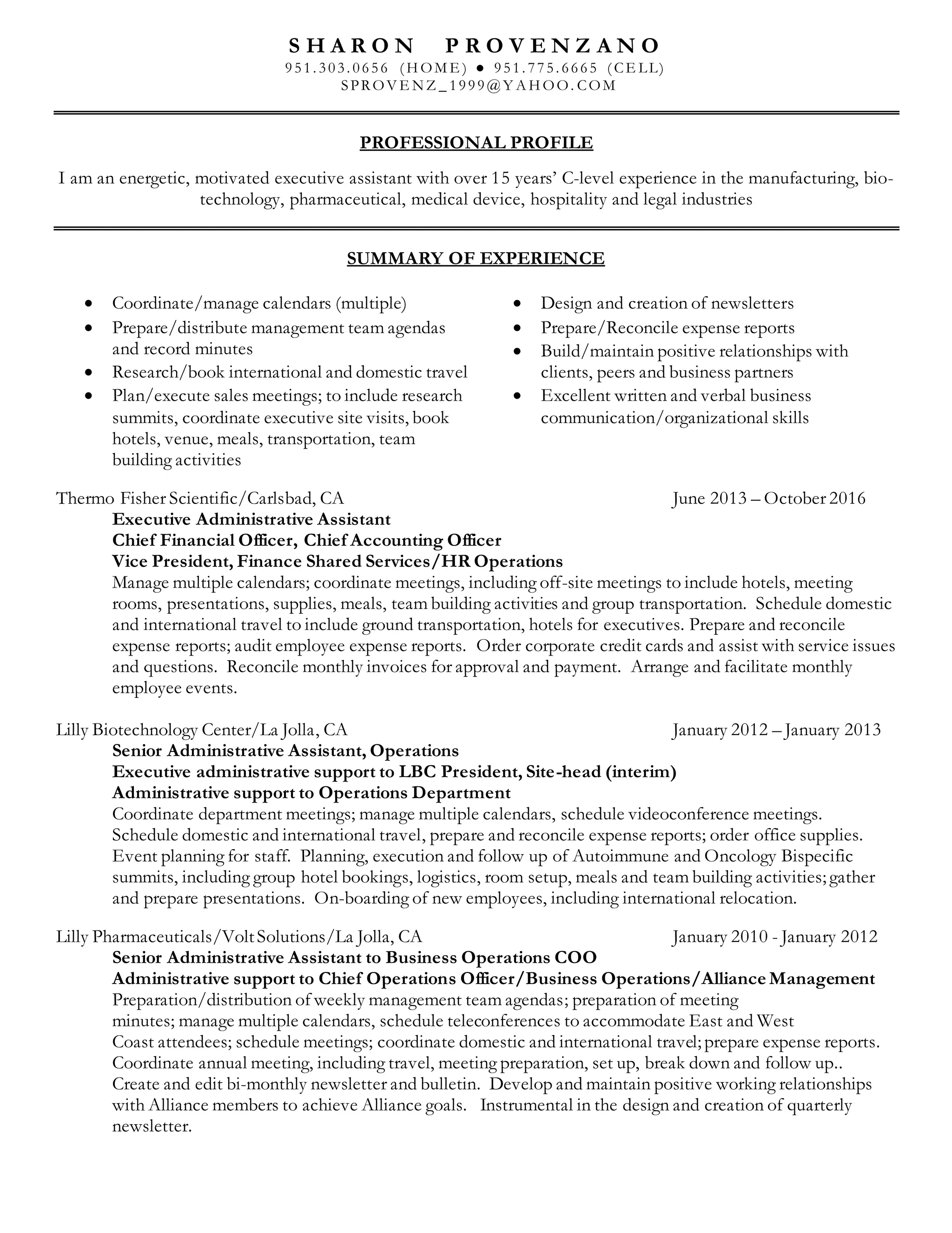Resume2016 shortened modified | DOCX